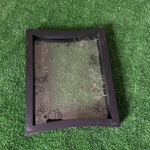 Disney Mickey Mouse Y2K Glass Decorated Black Picture Frame | eBay