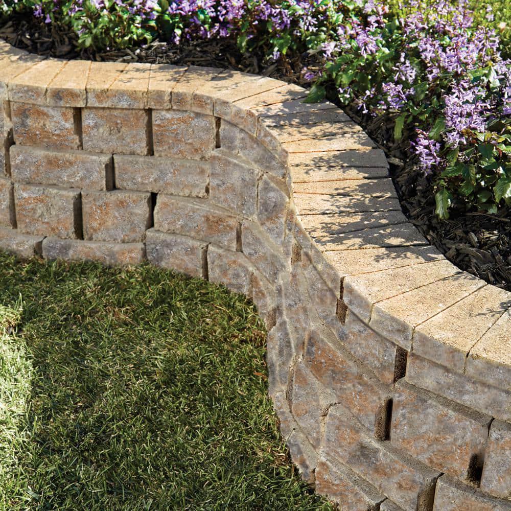 Pavestone Block Retaining Wall Caps Concrete