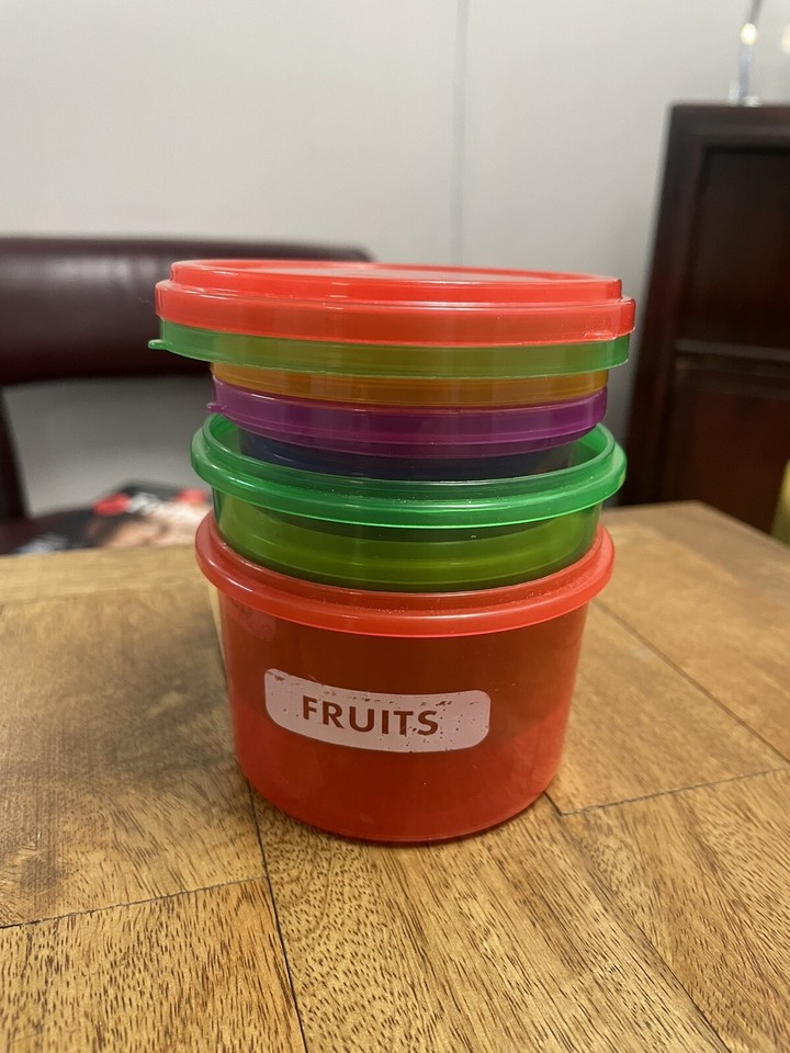 21 Day Fix Portion Control 6Containers Kit Beach Body Food Plan Diet ...