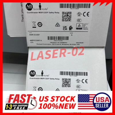 ALLEN BRADLEY 440R-E23097 New Guardmaster MSR132EP Safety Relay 24V AC ...