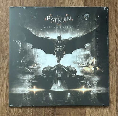 Batman Arkham Knight Video Game Soundtrack Flying Bat Vinyl Sealed VGM ...