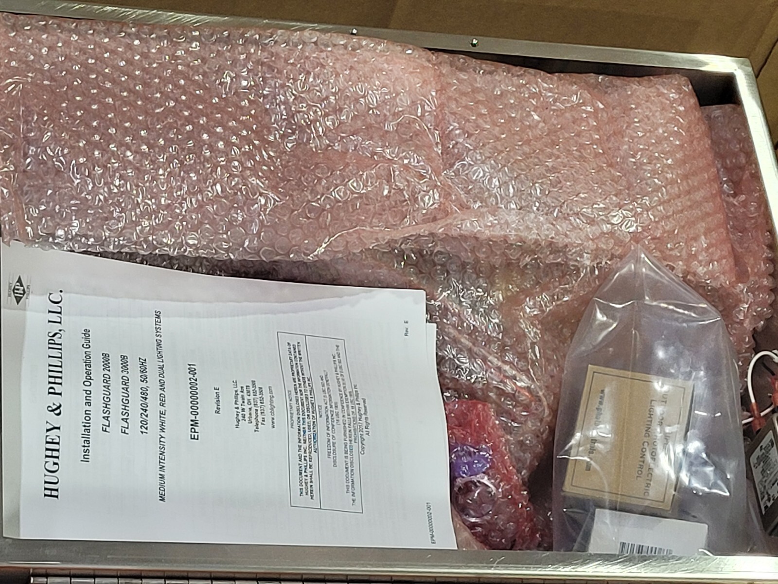 Hughey & Phillips FG3000 Power Supply Flashguard Obstruction Lighting ...