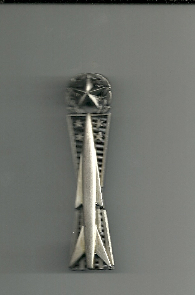AIR FORCE MISSILEMAN MASTER MISSILE MILITARY 3" BADGE PIN | eBay