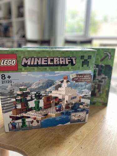 LEGO Minecraft The Snow Hideout 21120 brand new in sealed box ...
