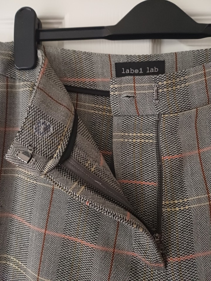 Label Lab House of Fraser Tailored Check Trousers Size 10 BNWT | eBay UK