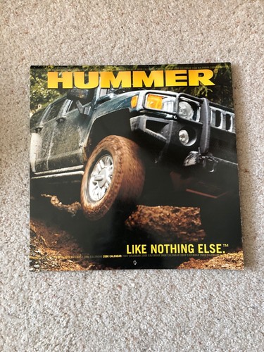 2008 Hummer H1 H2 H3 Like Nothing Else Desk Calendar | eBay