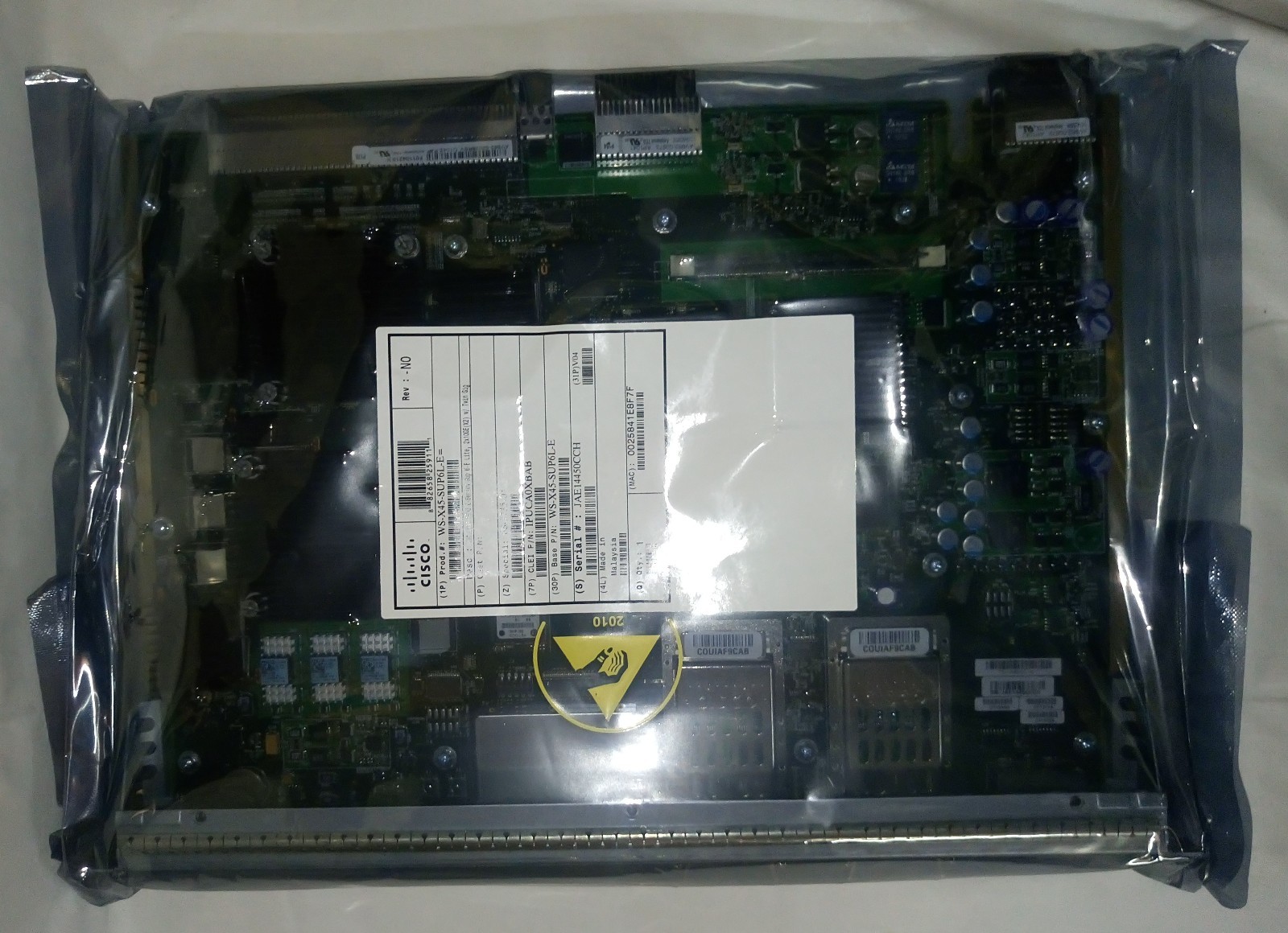 Cisco WS-X45-SUP6L-E Catalyst 4500 E Series Supervisor Engine 6L-E Lite ...