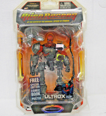 Alien Racers ULTROX Action Figure Series One with Comic Book & Poster ...