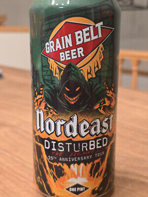 Disturbed Grain Belt Beer Collectible Can - 25th Anniversary Tour ...