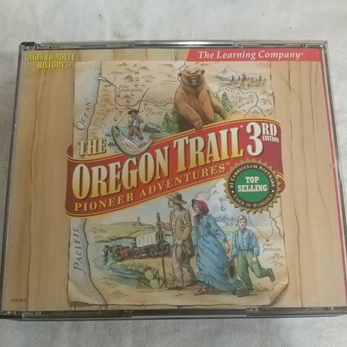 The Oregon Trail 3rd Edition , PC CD ROM 1997 Learning Company 3 Disc ...