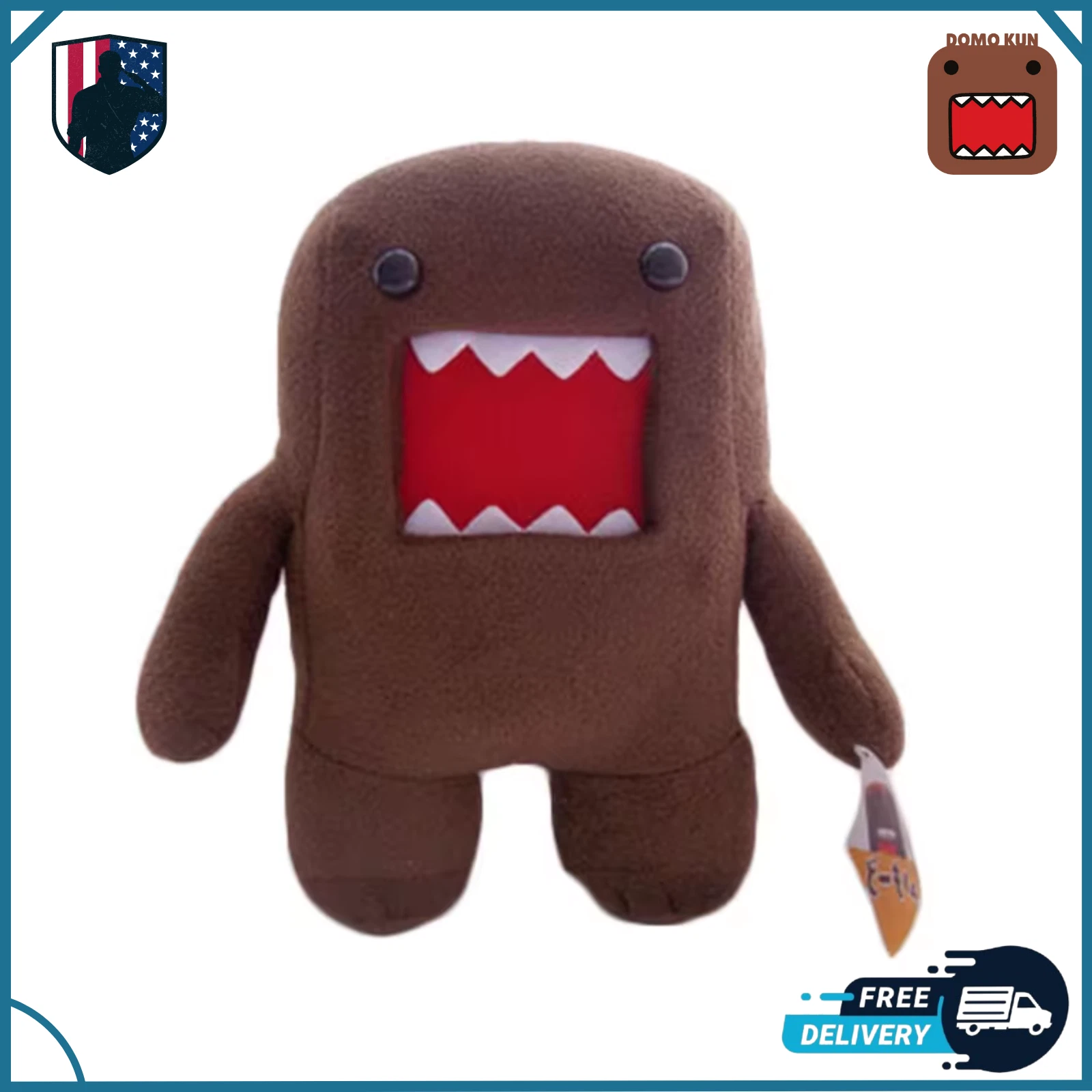 12" DOMO KUN PLUSH! LARGE SOFT DOLL ANIME MONSTER FIGURE NANCO toys | eBay