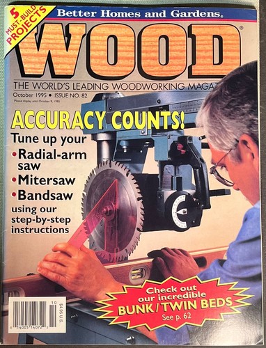 Vintage Wood Magazine : October 1995 # 82 | eBay