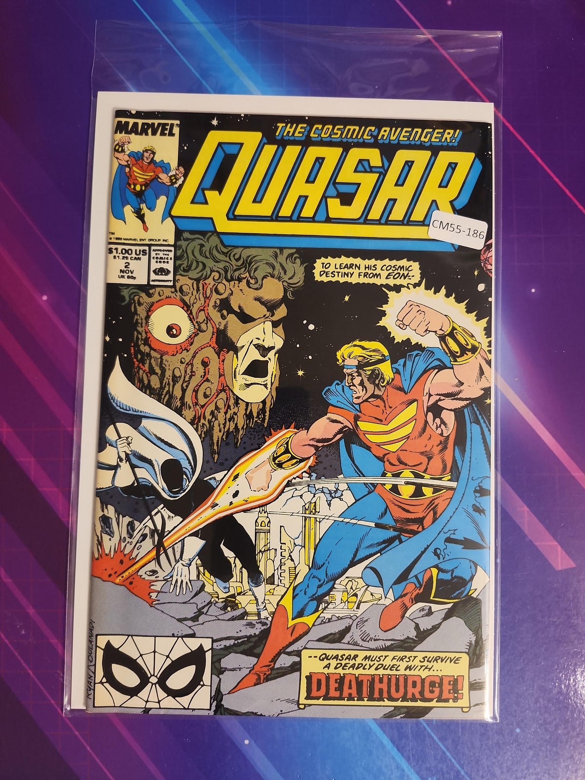 QUASAR #2 HIGH GRADE MARVEL COMIC BOOK CM55-186 | eBay