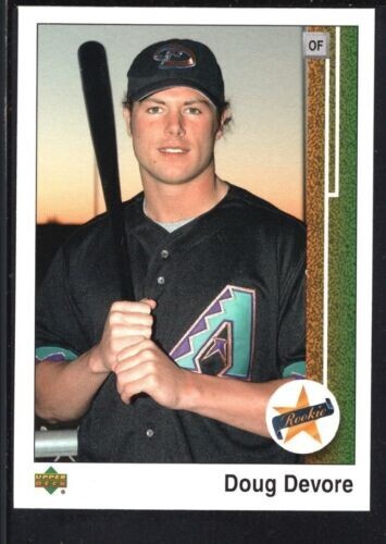 DOUG DEVORE 2002 UD UPPER DECK AUTHENTICS #183 RC ROOKIE DIAMONDBACKS SP MINT | eBay