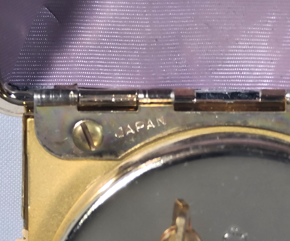 Vintage Bulova Travel Alarm Clock - Glow in the Dark - Japan | eBay