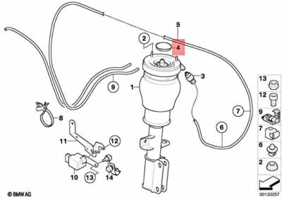 Genuine BMW Alpina X5 B7 E38 E39 E53 E65 E66 535i Protection Cap ...