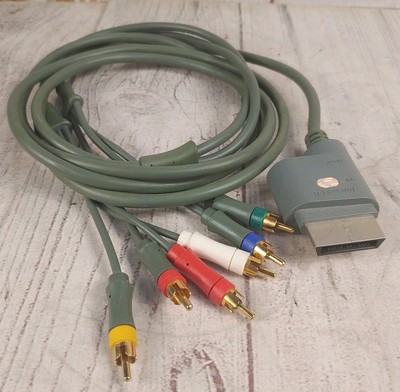 Official Microsoft Xbox 360 Component HD AV Cable RGB - Genuine OEM ...