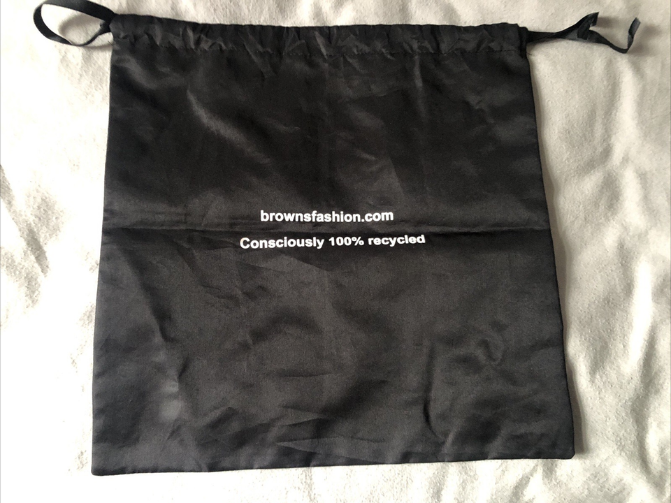 Browns Dust Bag Black 35 x 35cm | eBay UK