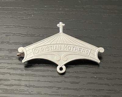 Vintage “Christian Mothers” Pin – Germany Made, Religious Emblem Badge ...