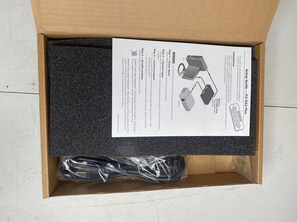 Extron Electronics DA2 Plus VGA Distribution Amplifier 60-046-03 | eBay