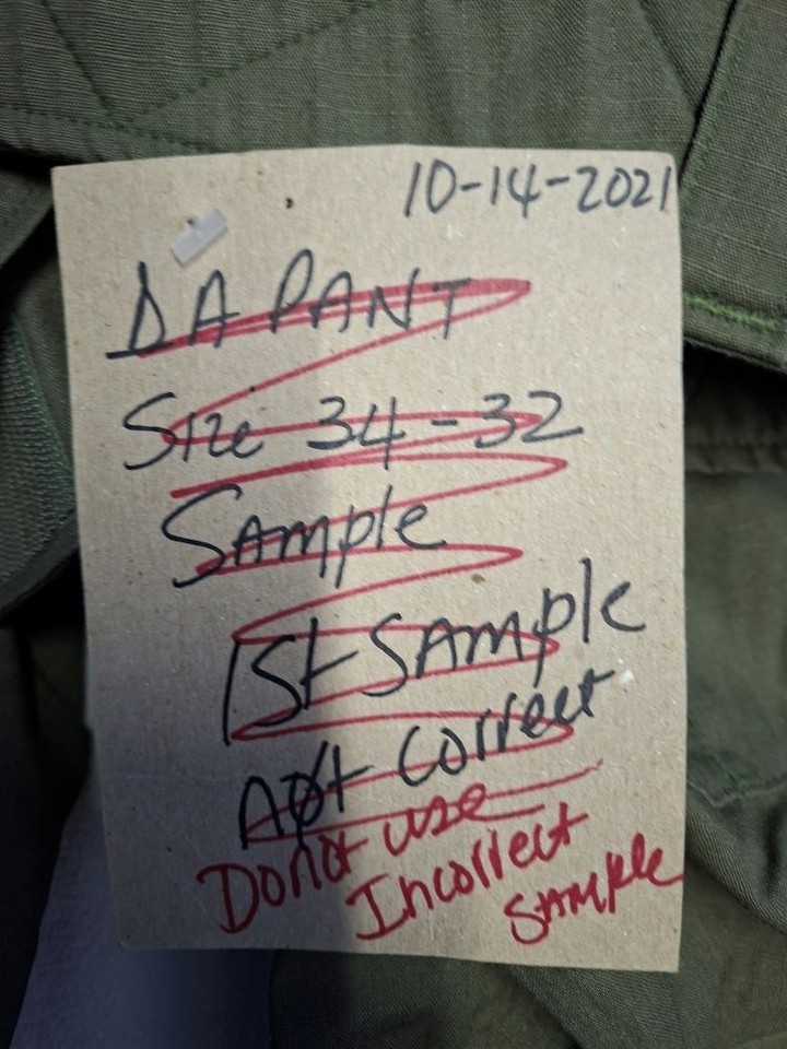 TRU-Spec DA Direct Action Pants Ranger Green- Sample Approx 38x34 | eBay