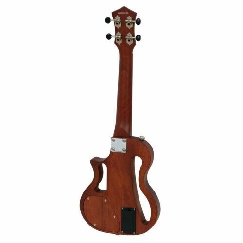 MAHALO EUK-200 Electric Ukulele Solid Body Concert Size w/Jack Preamp ...