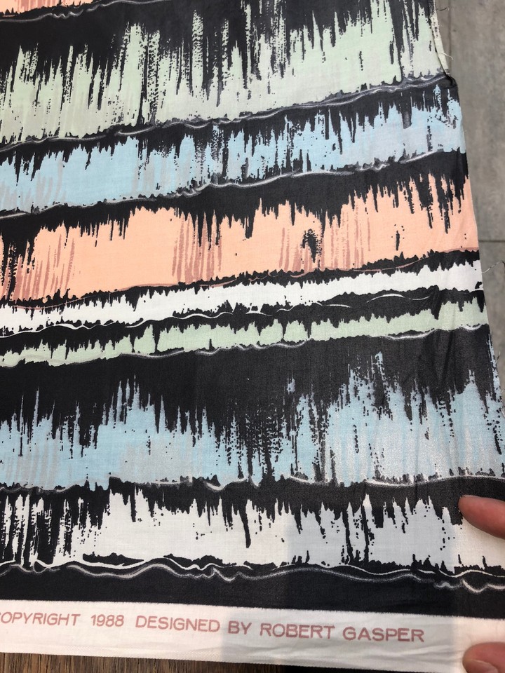 Extreme Renoir Chintz Robert Gasper Vintage Fabric By The Yard | eBay