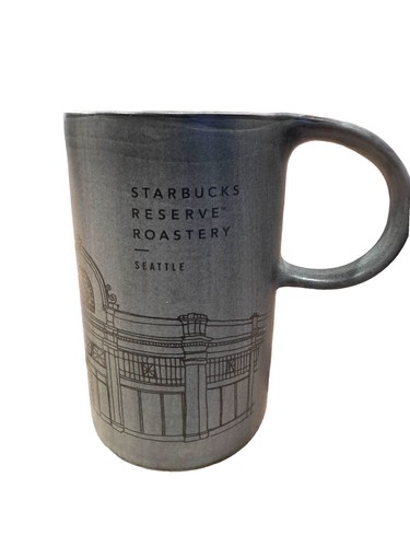 Starbucks Reserve Roastery Seattle Rare Coffee Mug Tea Cup 90s Gray ...