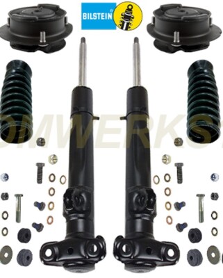 BILSTEIN B4 FRONT SHOCKS STRUT MOUNTS BOOTS KIT R129 300SL 500SL SL320 ...