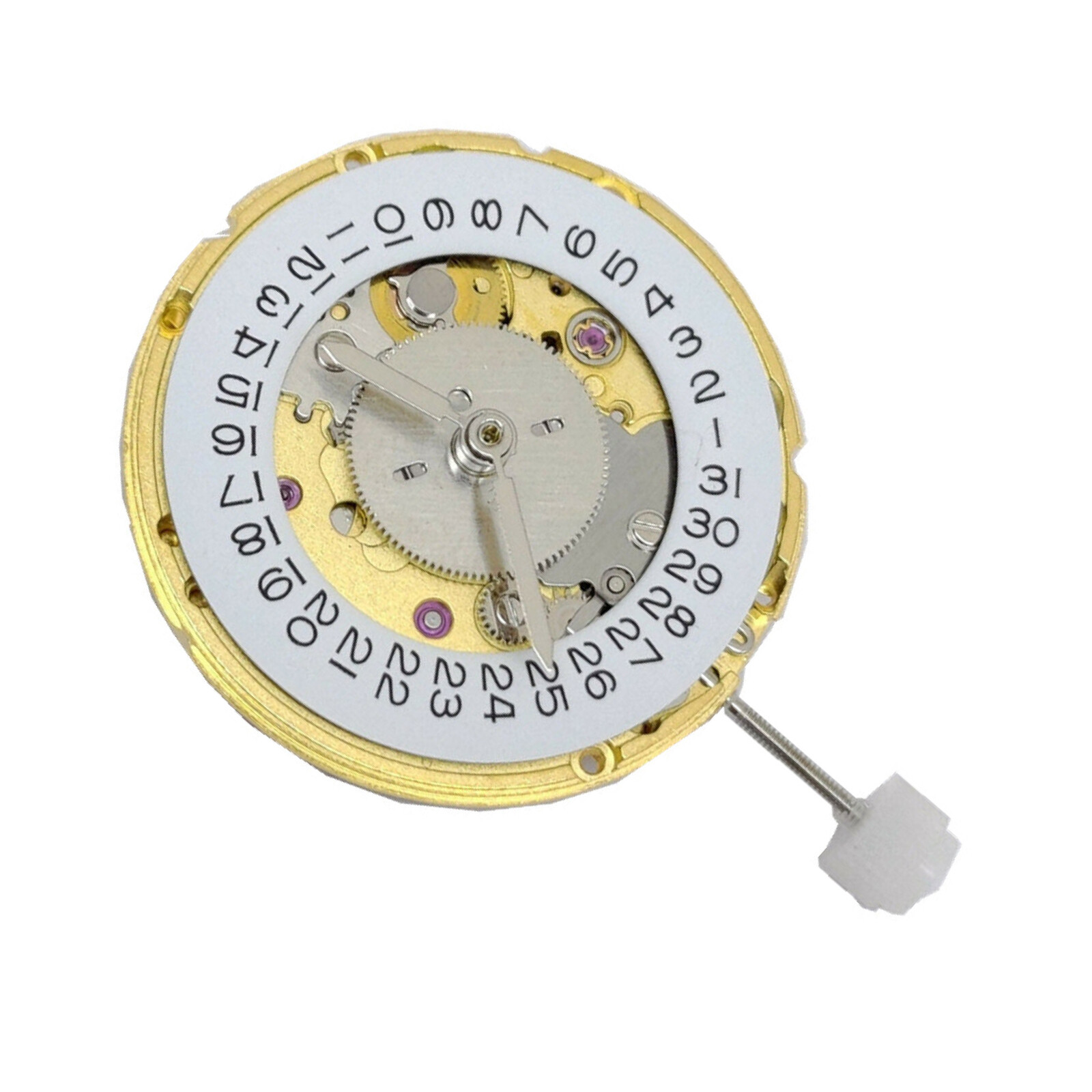 25 Jewels 4-Hand Gold Automatic Mechanical Watch Movement For ETA 2836 ...