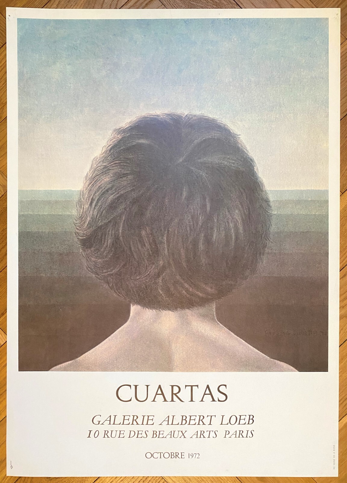 GREGORIO CUARTAS ORIGINAL ART POSTER PRINT EXHIBITION GALERIE ALBERT ...