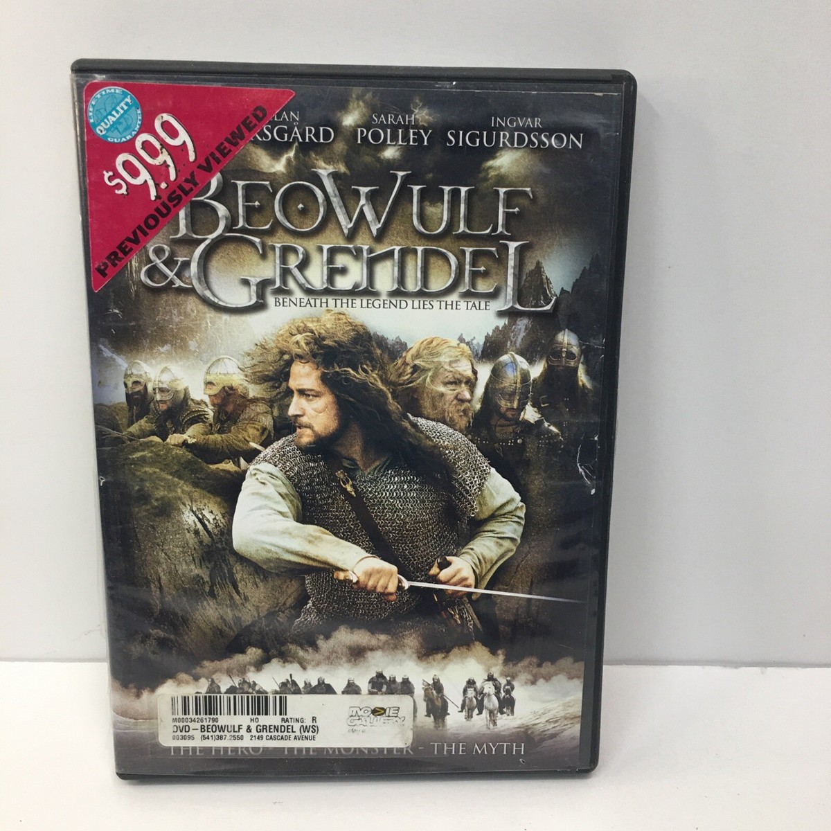 Descricao De Grendel Beowulf Beowulf DVD (New And Sealed)