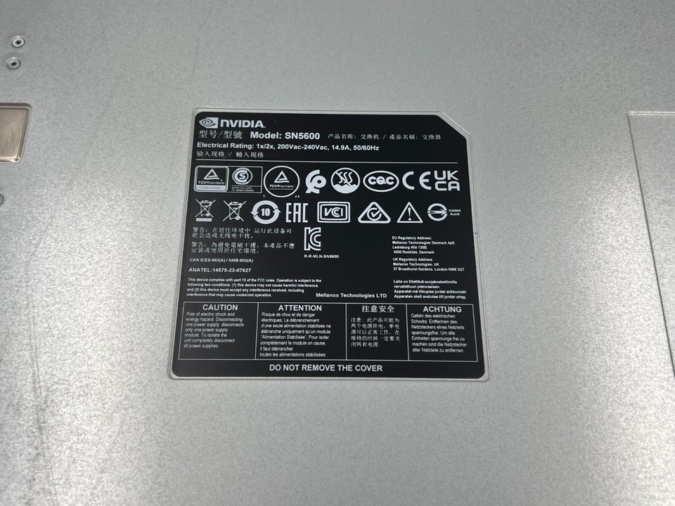 NVIDIA Mellanox SN5600 Ethernet Switch | eBay