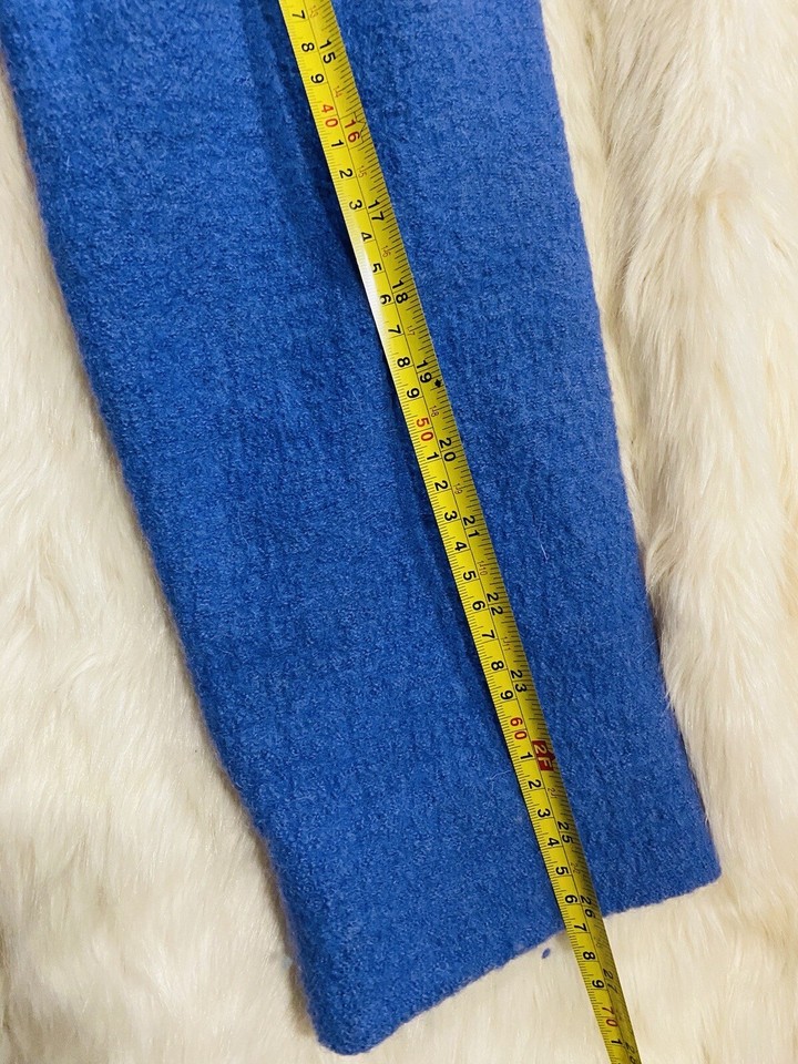 Carson Blue Sweater/Jacket NWT Lg 100% Wool Lined Unique/ True Color ...