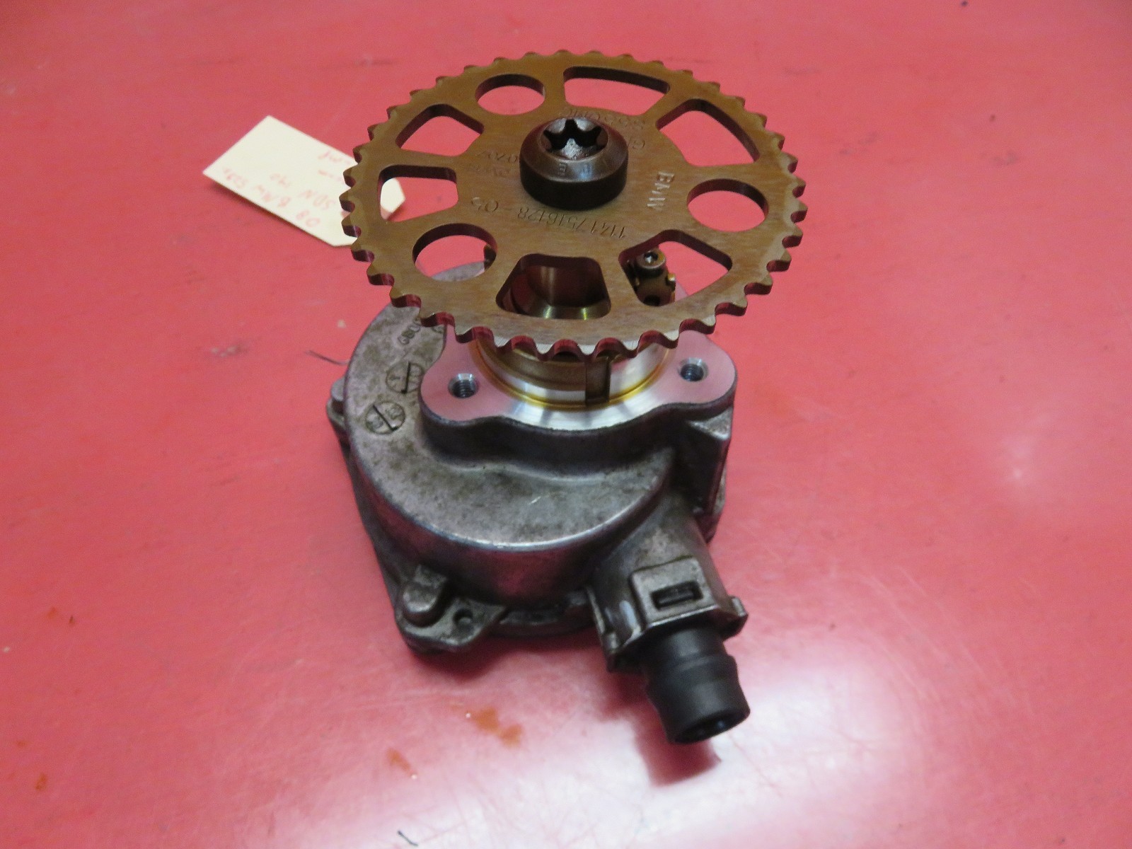 2008-2010 BMW 528xi E60 LCI OEM N52 ENGINE MOTOR VACUUM PUMP W ...