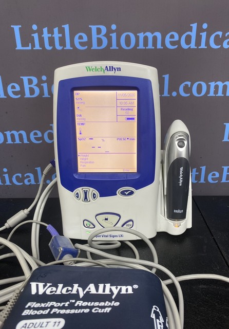 hihohpa - Welch allyn spot vital signs lxi 45oto pulse oximeter