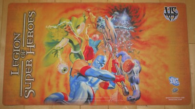 LEGION SUPER HEROES 2006 VS SYSTEM DC "TOURNAMENT PRIZE" PLAYMAT ...