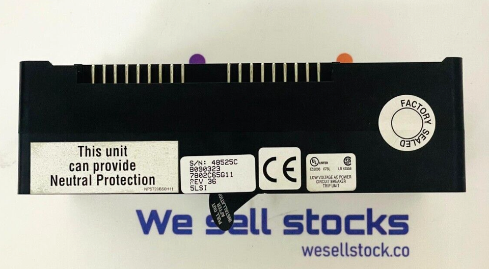 EATON DIGITRIP 520 5LSI Trip Unit NP7802C45H55 | eBay
