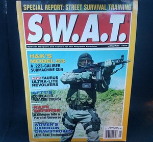 Jan. 1999 SWAT Magazine "Street Survival Training - Special Weapons ...