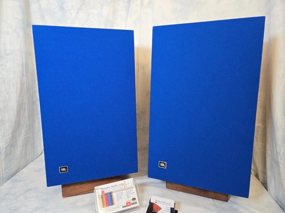 Two New JBL L100 Century One Piece Grilles - Metal JBL Badges - 14 ...