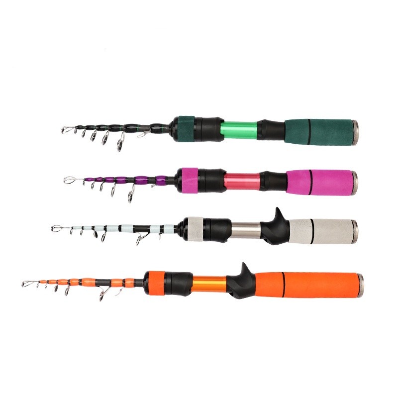 Telescopic Fishing Rods Ultralight Spinning Casting Rod Carbon Fiber ...