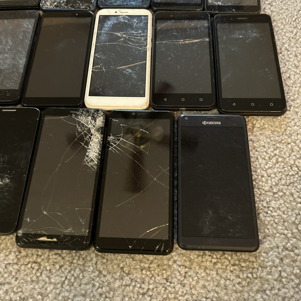 Motorola, TCL, ZTE, LG Assorted Android Smartphones - Lot of 20 | eBay