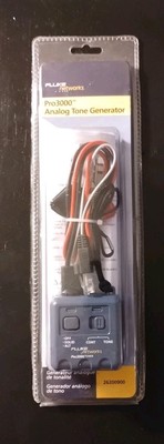 Fluke Networks 26200900 • Pro3000 Analog Tone Generator NEW | eBay
