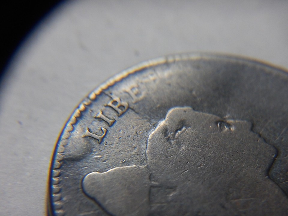 Half cent/penny 1797 Cohen 1 collector coin late die state cracks ...
