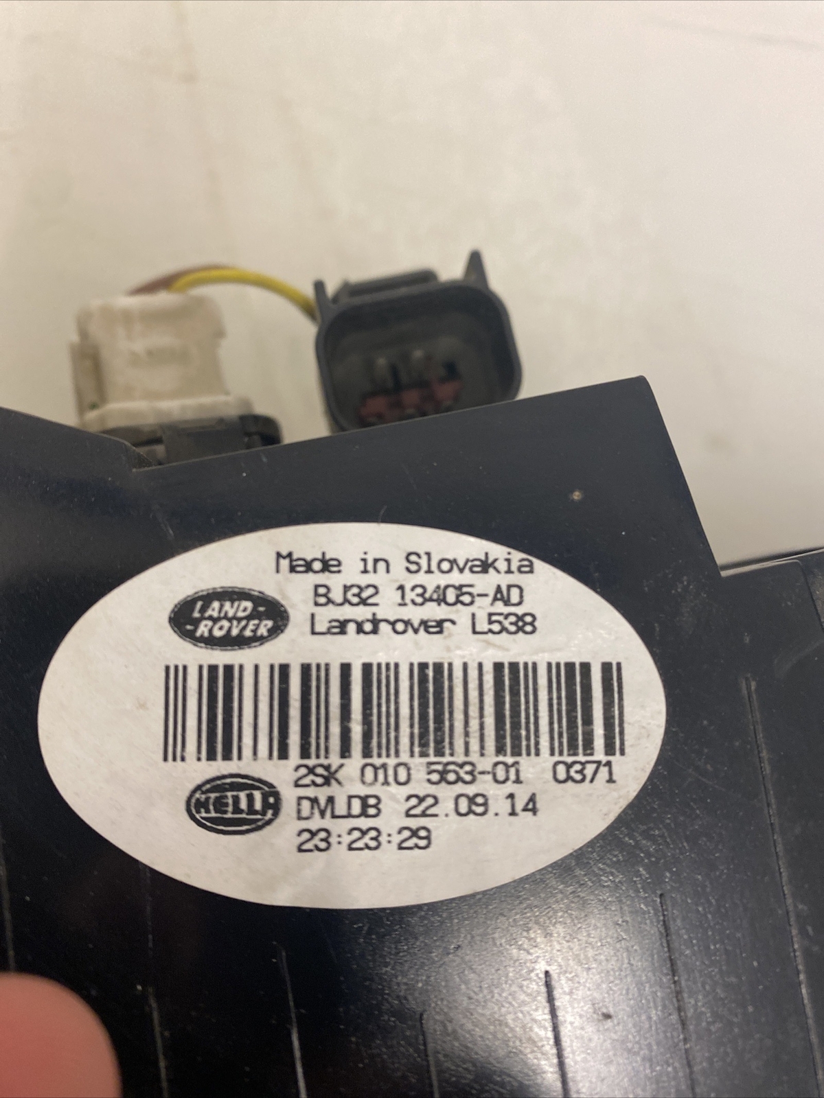 Range Rover Evoque LH Rear Clear Glass Tail Light LR074813 Genuine New ...