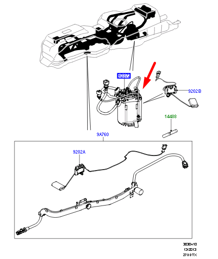 LAND ROVER DISCOVERY L319 Fuel Tank Pump LR042717 New Genuine | eBay