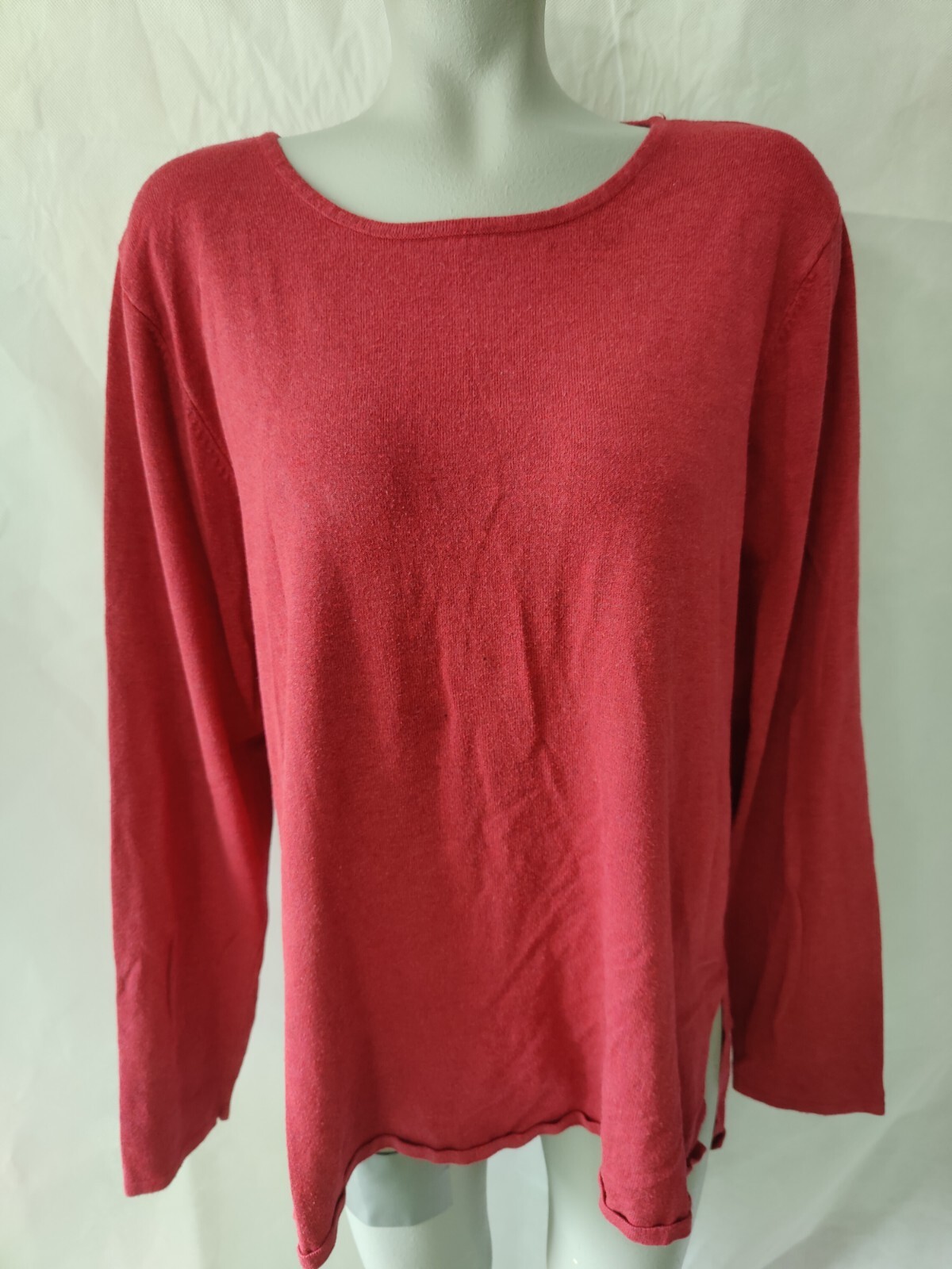 Chelsea & Theodore Dark Red Women's Sweater Size XXL … - Gem