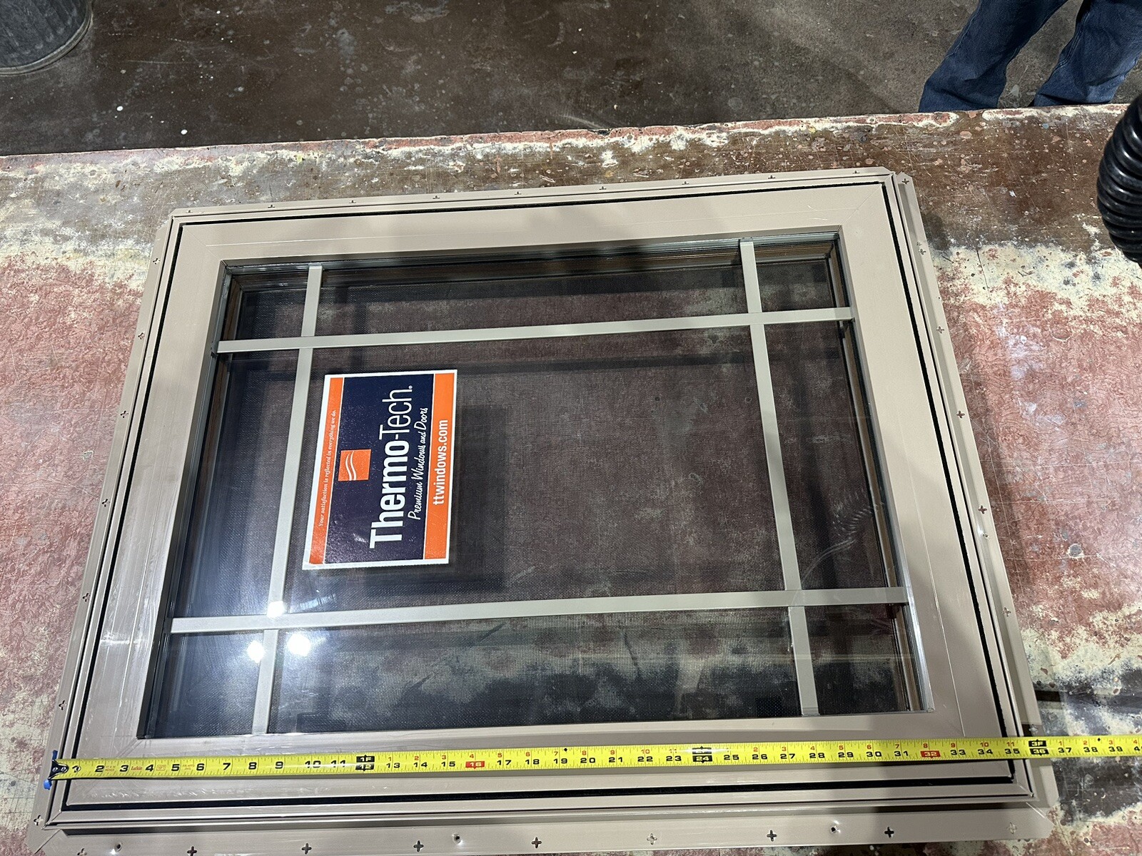 Qty Of 1 Thermo-Tech Vinyl Casement Crank Energy Efficient Window 27.5 ...