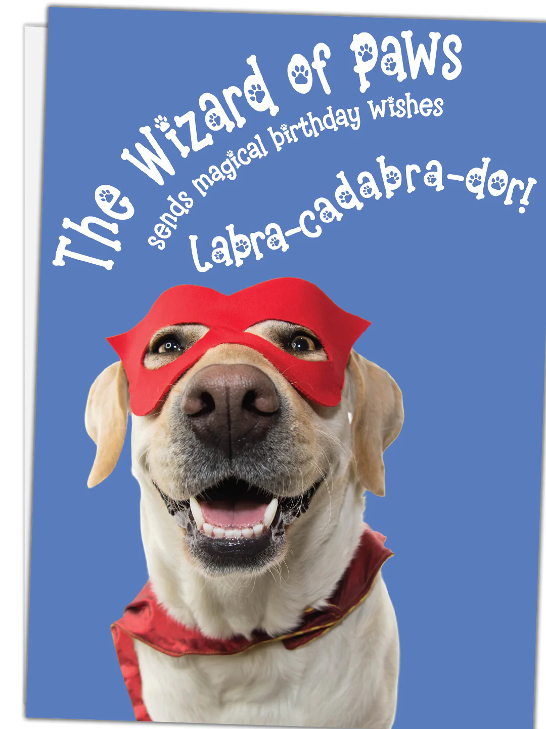 Glory To Dog The Wizard of Paws Sends You Birthday Wishes Labra-cadabra ...
