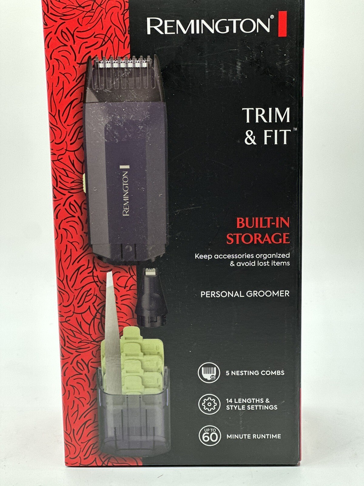 Remington Trim &Fit Personal Groomer With Built-in Storage - PG8000 ...